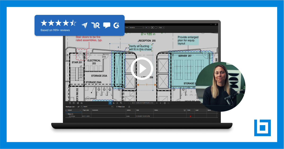See Bluebeam Revu in Action | Bluebeam